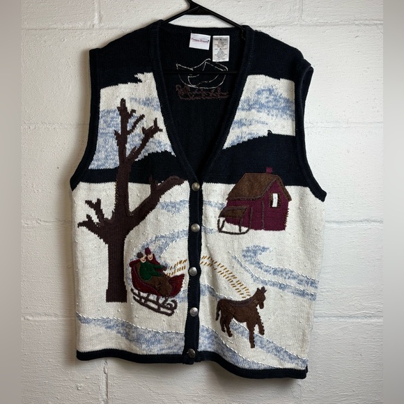 Bobbie Brooks | Sweaters | Vintage Bobbie Brooks 99s Winter Christmas ...